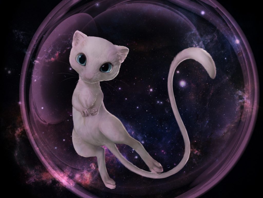 “Realistic” Mew – Witti's Work Desk